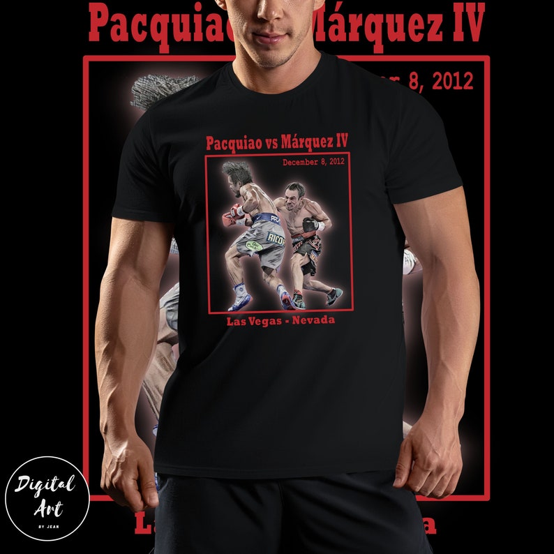 Pacquiao Vs Marquez IV Unisex Tshirt, Boxing Fans Shirt, Legends of ...