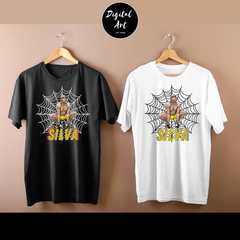 Anderson "the Spider" Silva T-shirt: MMA Legend Tee - Etsy