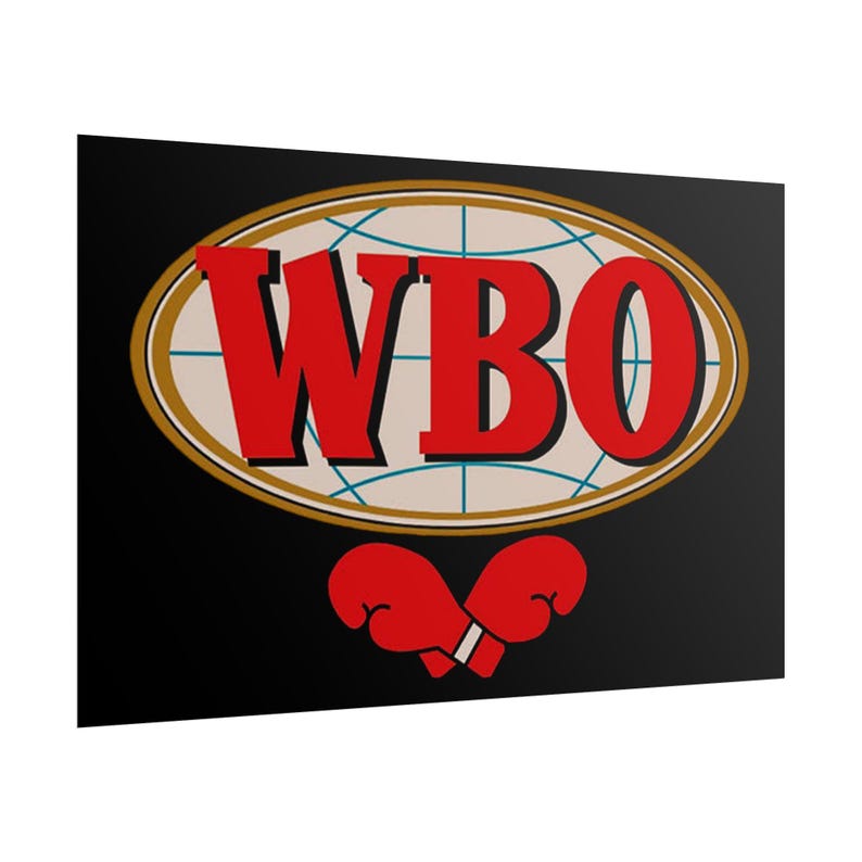 World Boxing Organization Rolled Posters, Boxing Fans Rolled Posters ...
