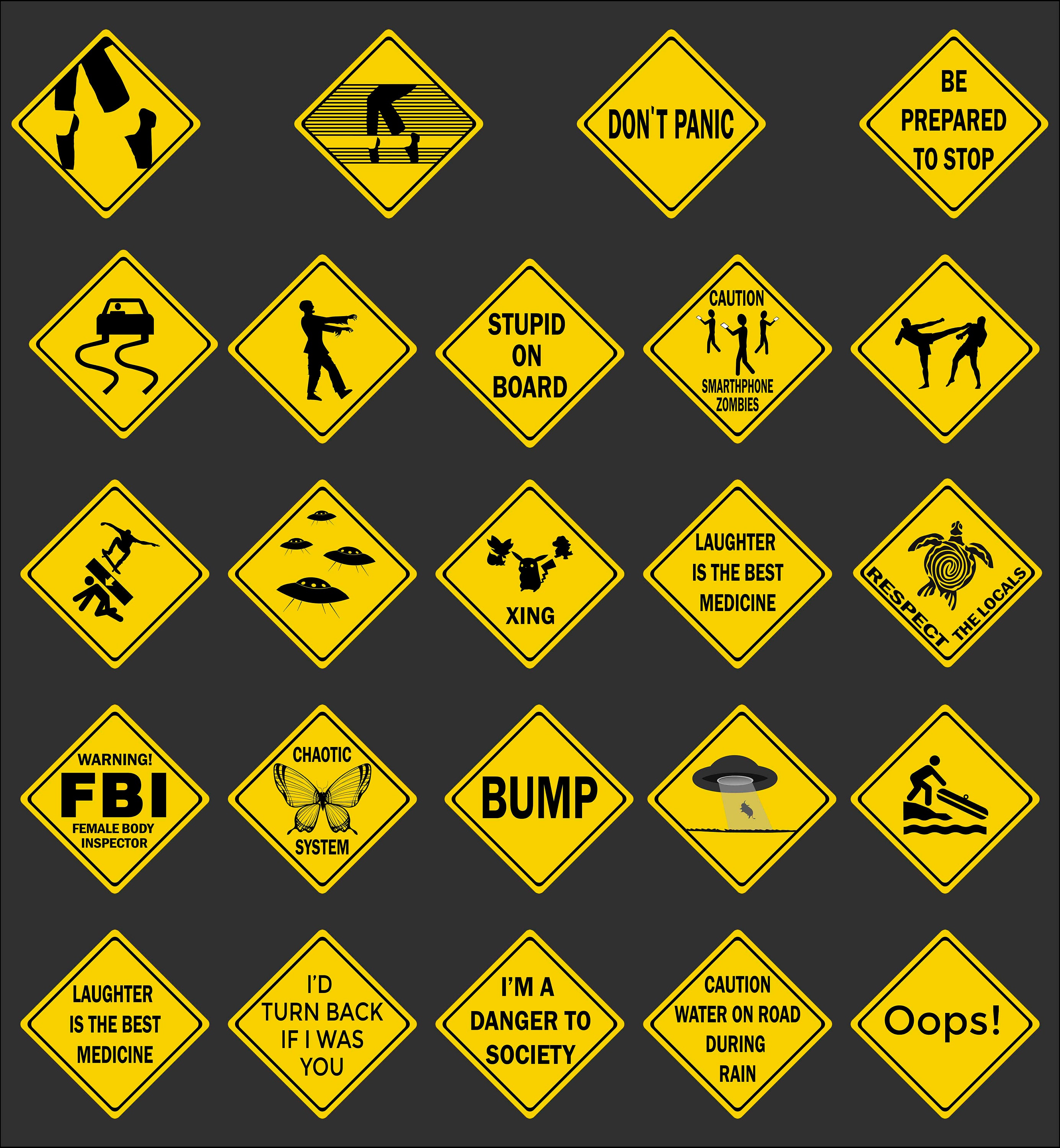 115 PNG Designs, Funny Warning Signs, Funny PNG Images PNG Bundle - Etsy