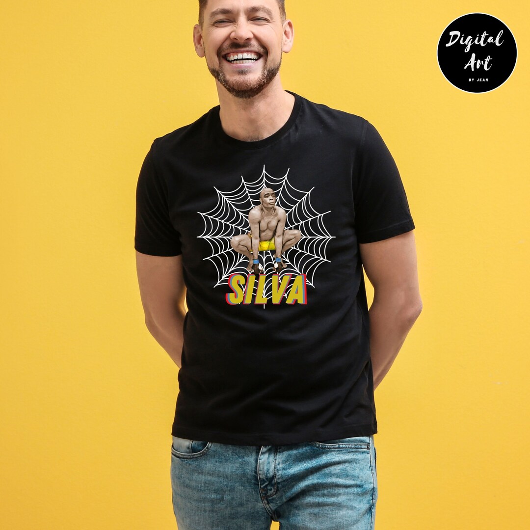 The Spider Silva Tshirt, Anderson Silva Unisex T-shirt, MMA Champion ...