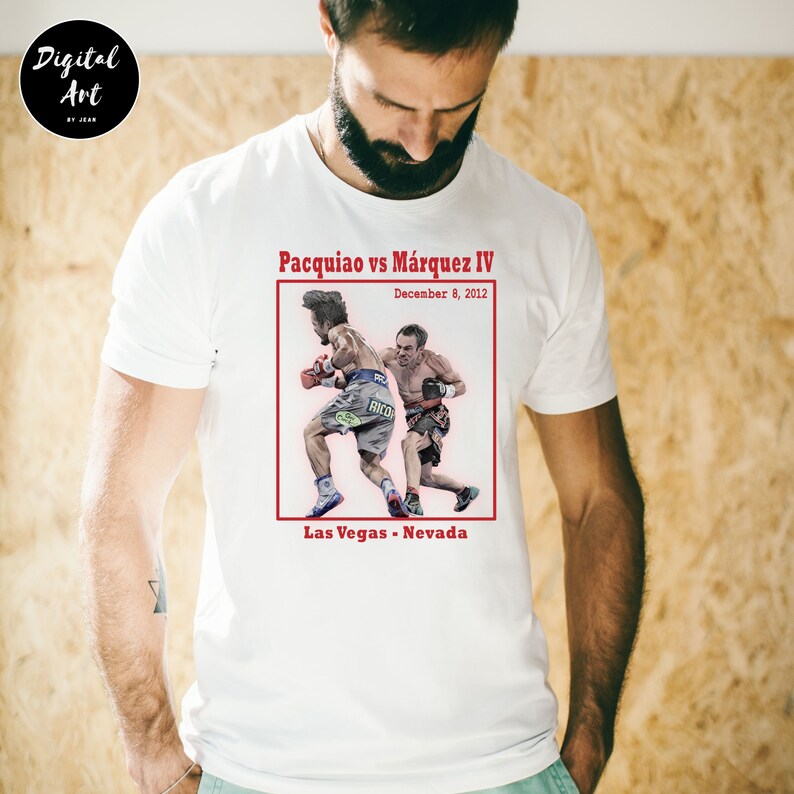 Pacquiao Vs Marquez IV Unisex Tshirt, Boxing Fans Shirt, Legends of ...