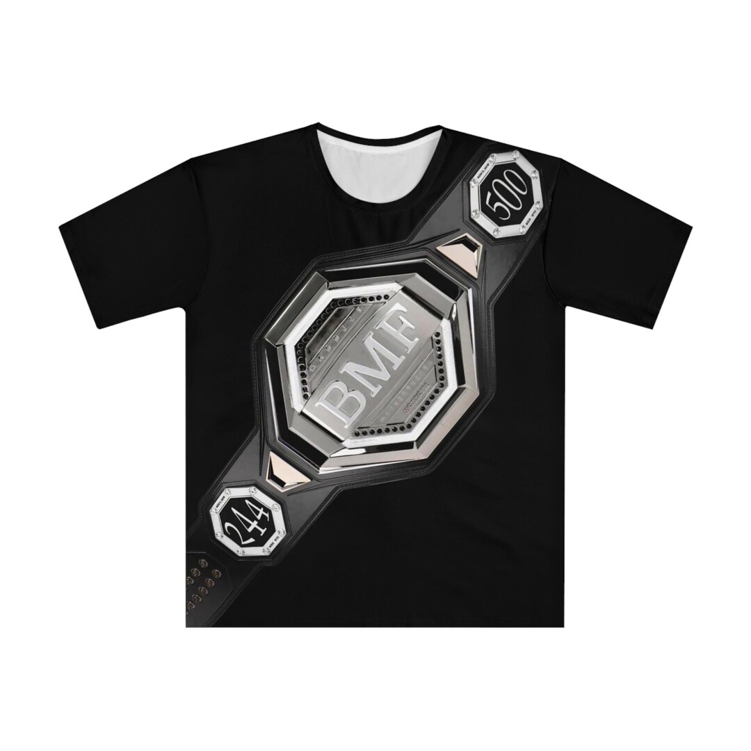 And the New BMF Champion Is, All Over Printed Unisex Loose T-shirt, MMA ...