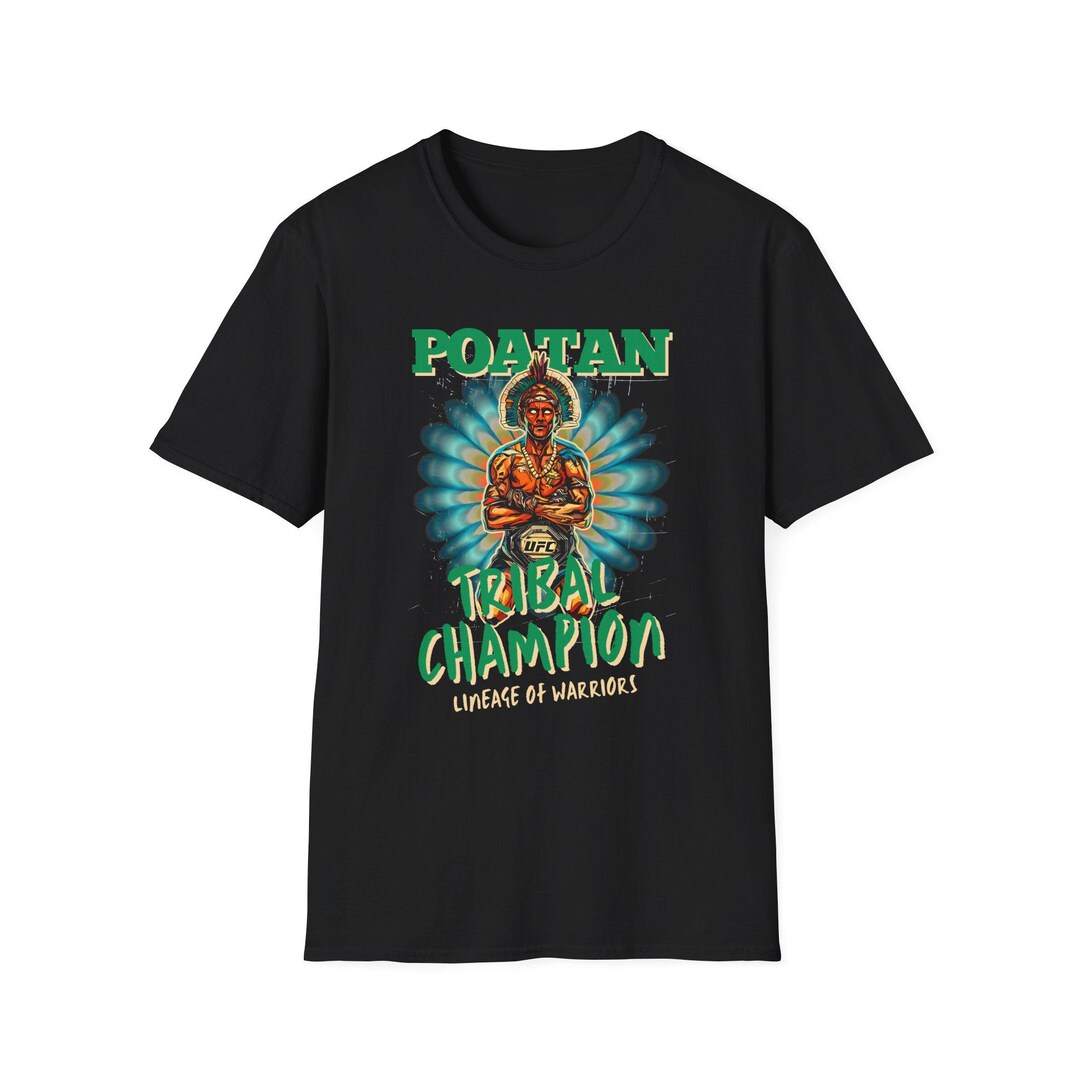 Alex Pereira MMA Shirt: Tribal Champion UFC Fighter Tee - Etsy