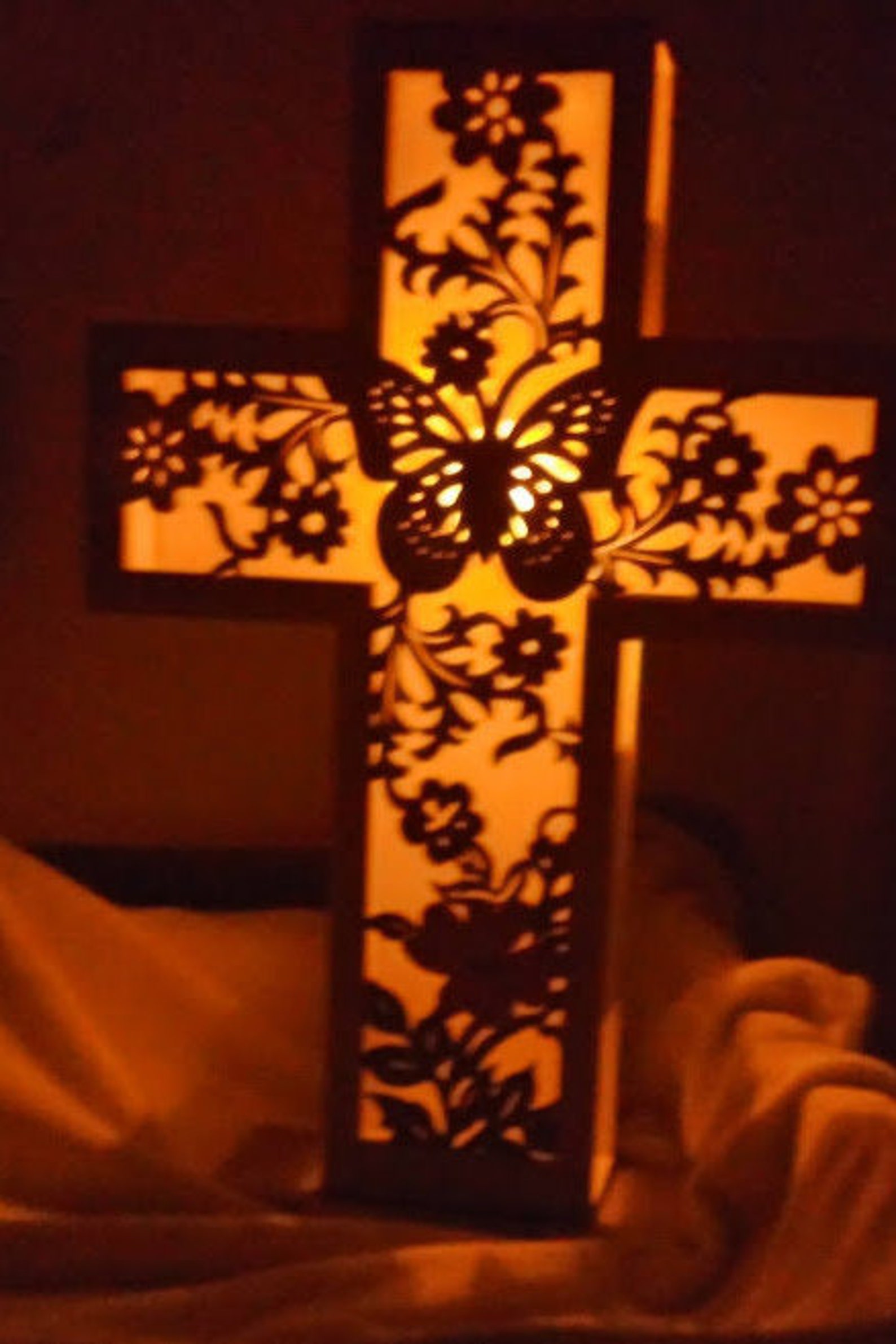Butterfly Cross - Etsy