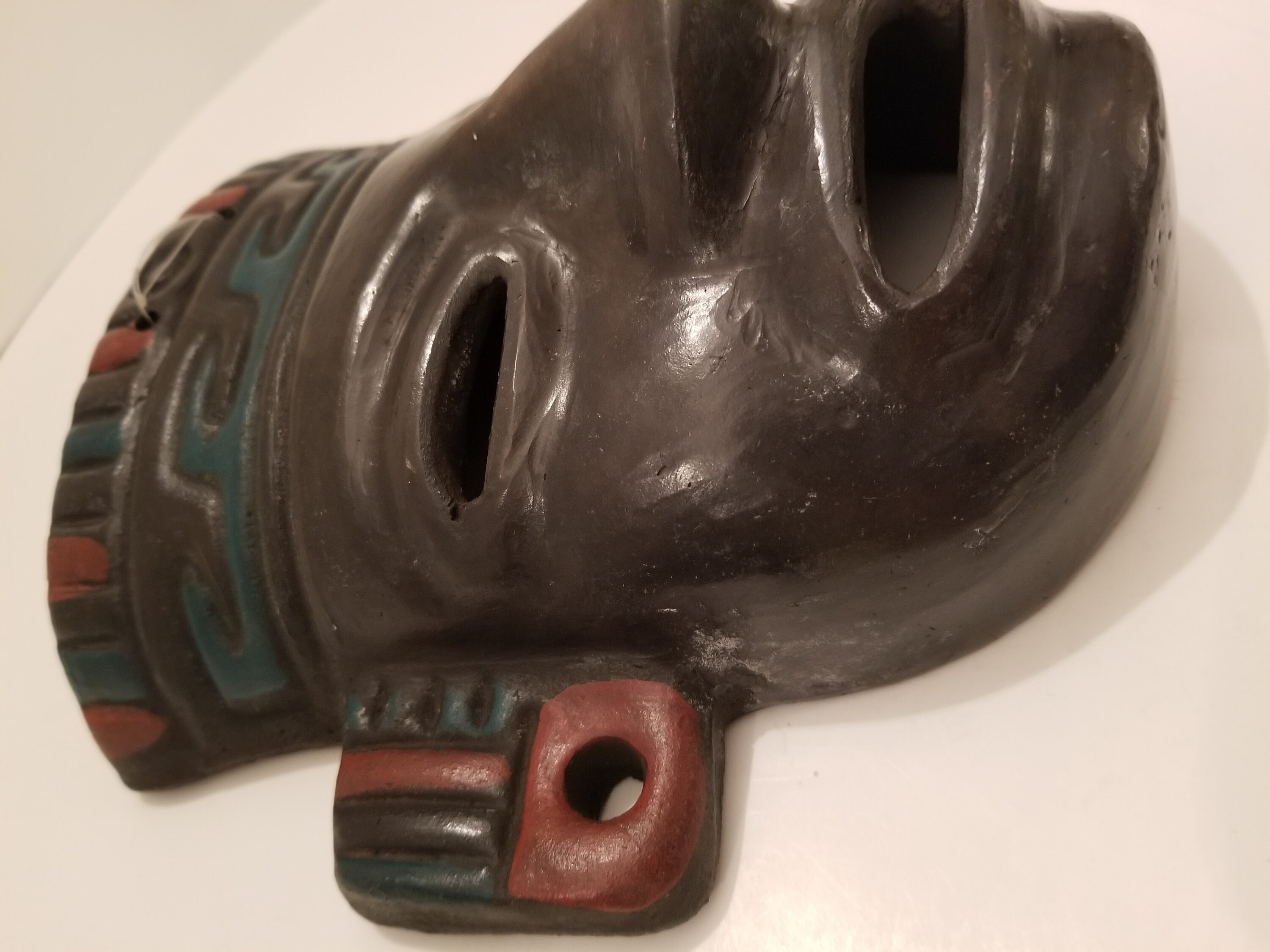 Vintage Aztec Oaxaca Black Clay Mask - Etsy Australia