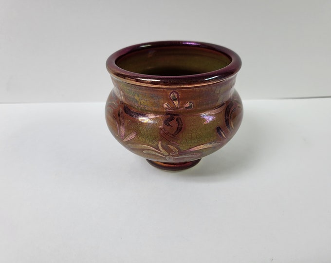 Bob Connery Stoker's Siding Pottery Reduced Lustres Pot* - Etsy