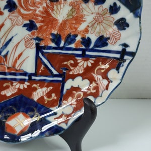 Antique Japanese Imari Scalloped Shell Plate - Etsy