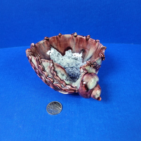 Pottery Shell Bowl - Etsy