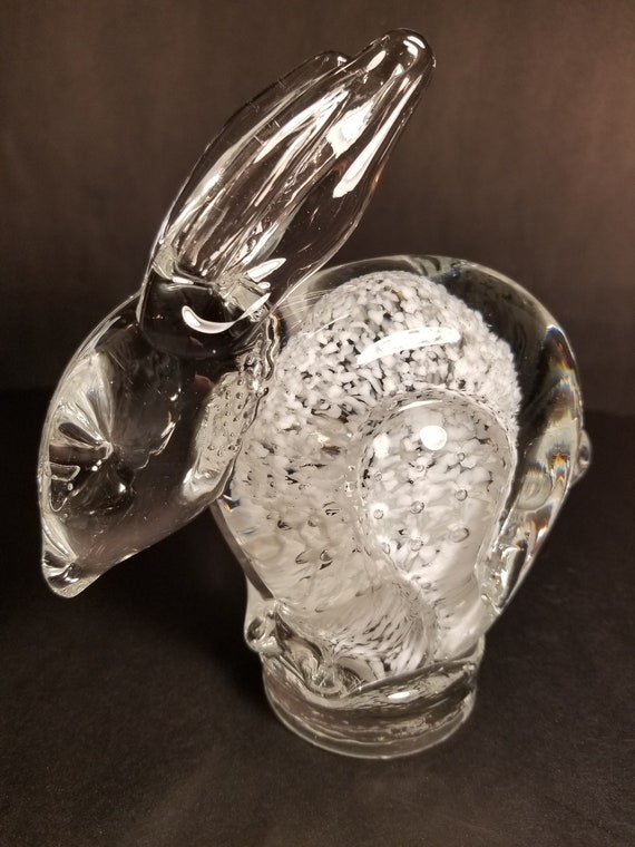 Altaglass Rabbit Glass Art Art & Collectibles etna.com.pe