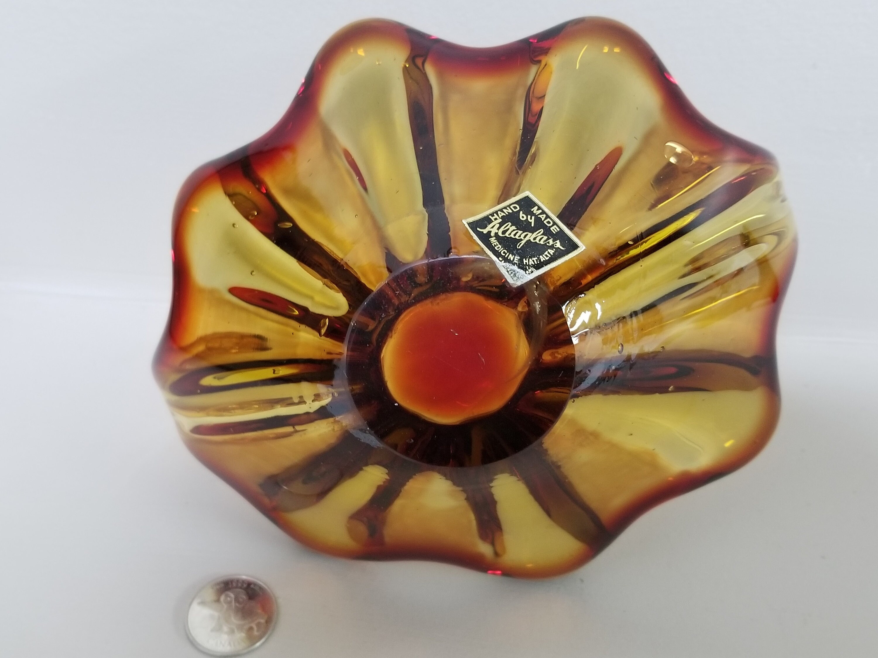 Altaglass Amber Art Glass* - Etsy Canada