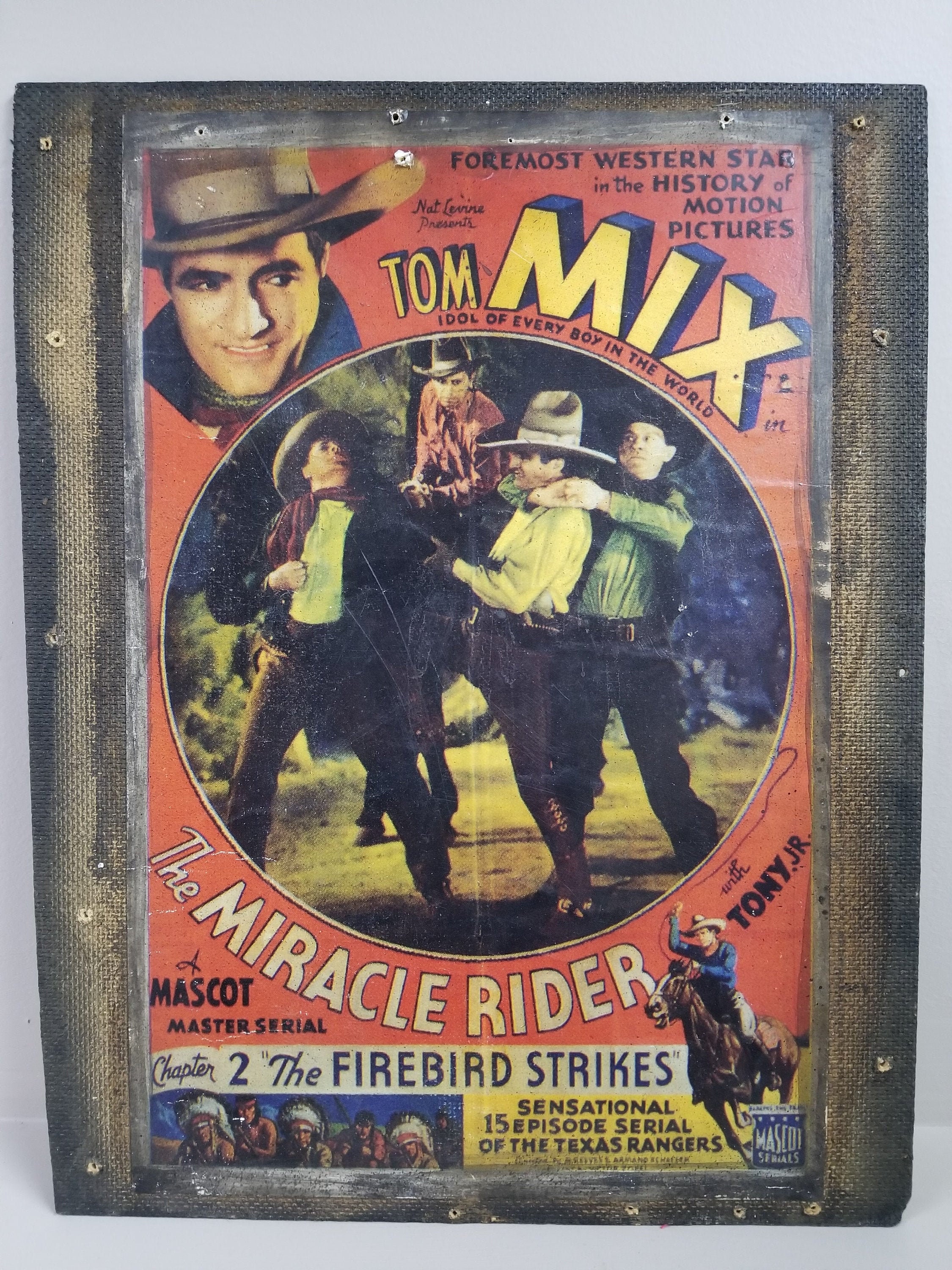 Tom Mix Original Movie Poster 1935 "the Miracle Rider" - Etsy UK