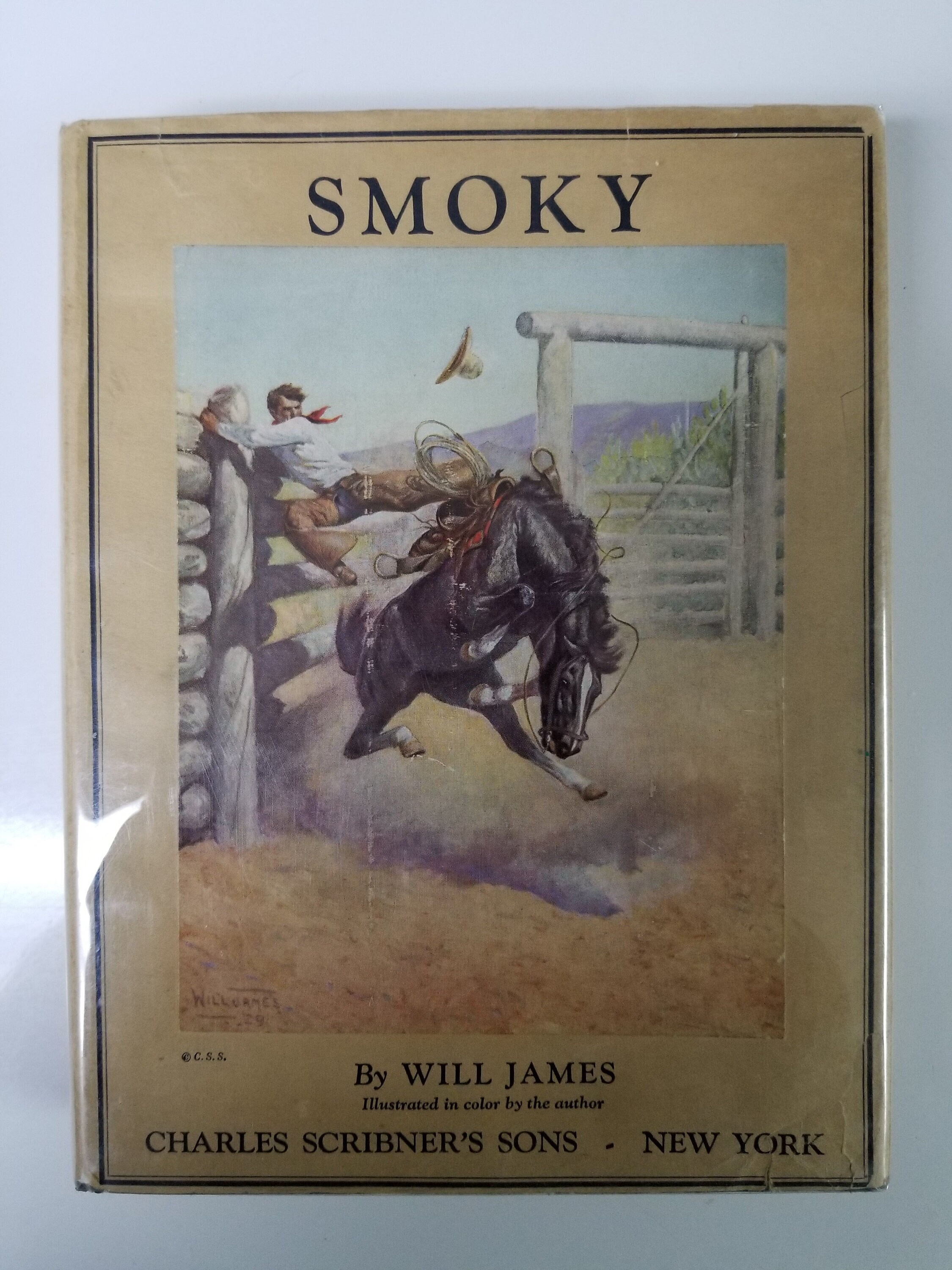 Smokey the Cow Horse by Will James Signed Illustrated Classics Edition ...