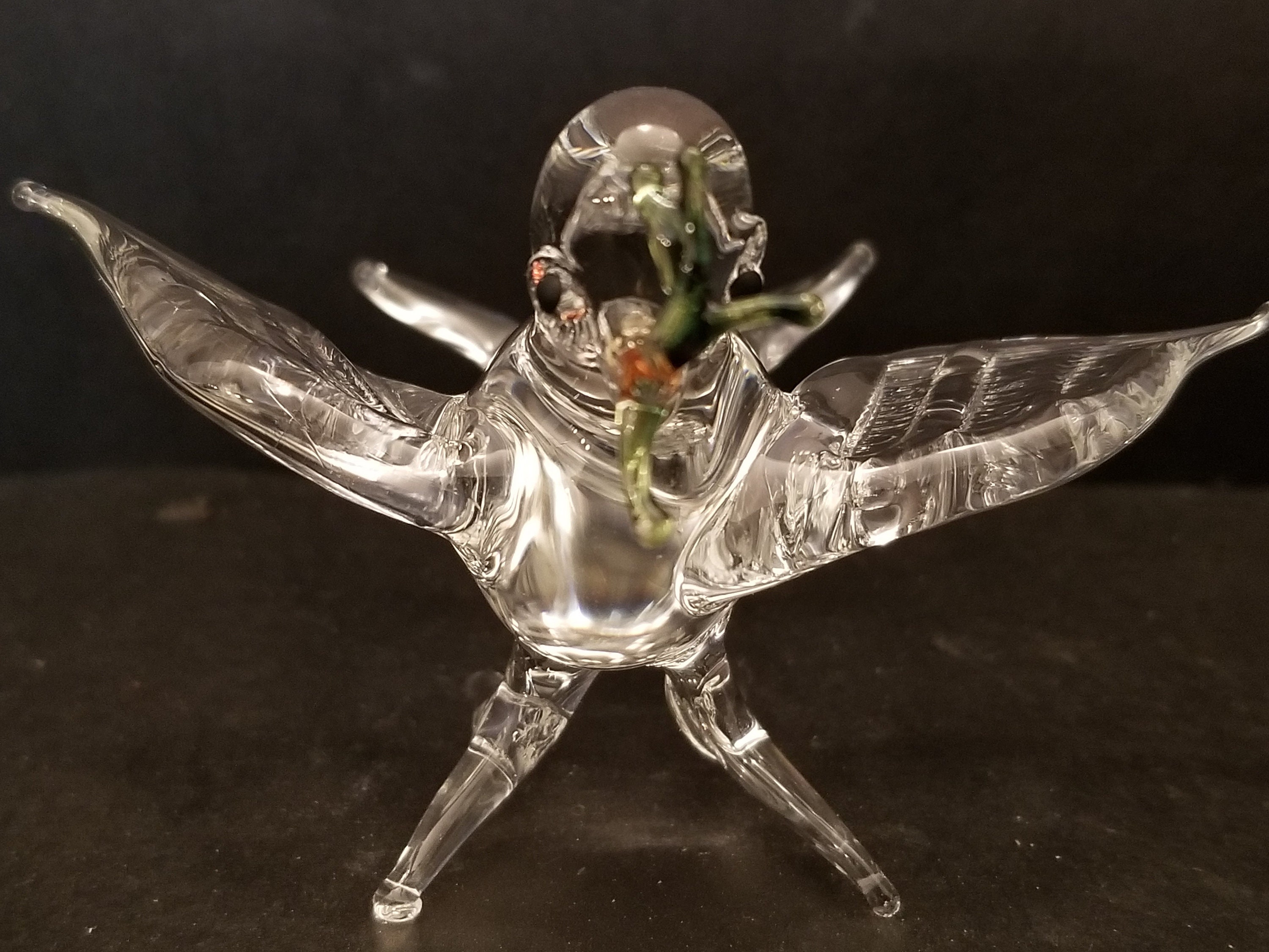 Altaglass Clear Glass Bird - Etsy