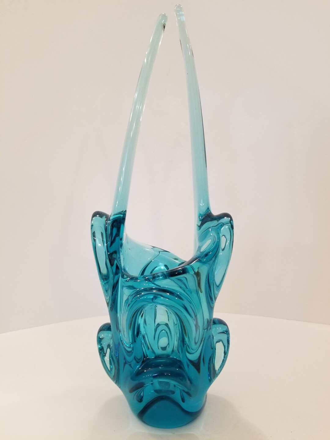 Rare Altaglass Blue Table Centerpiece - Etsy