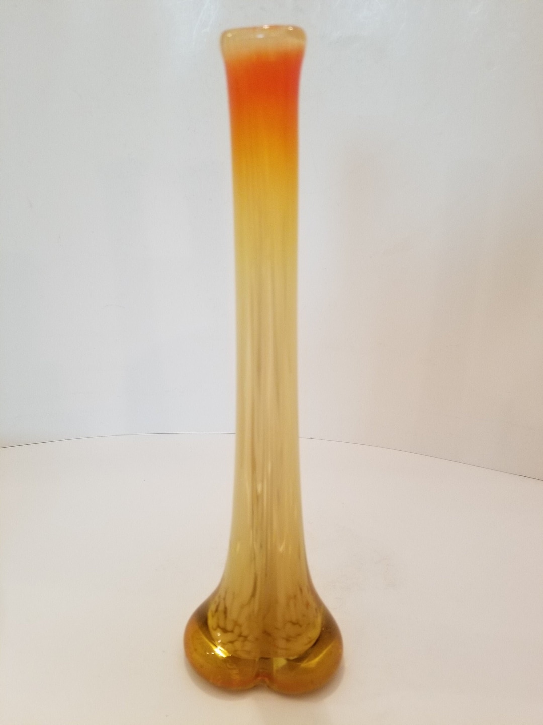 Altaglass Amberina Single Stem Rose Vase - Etsy