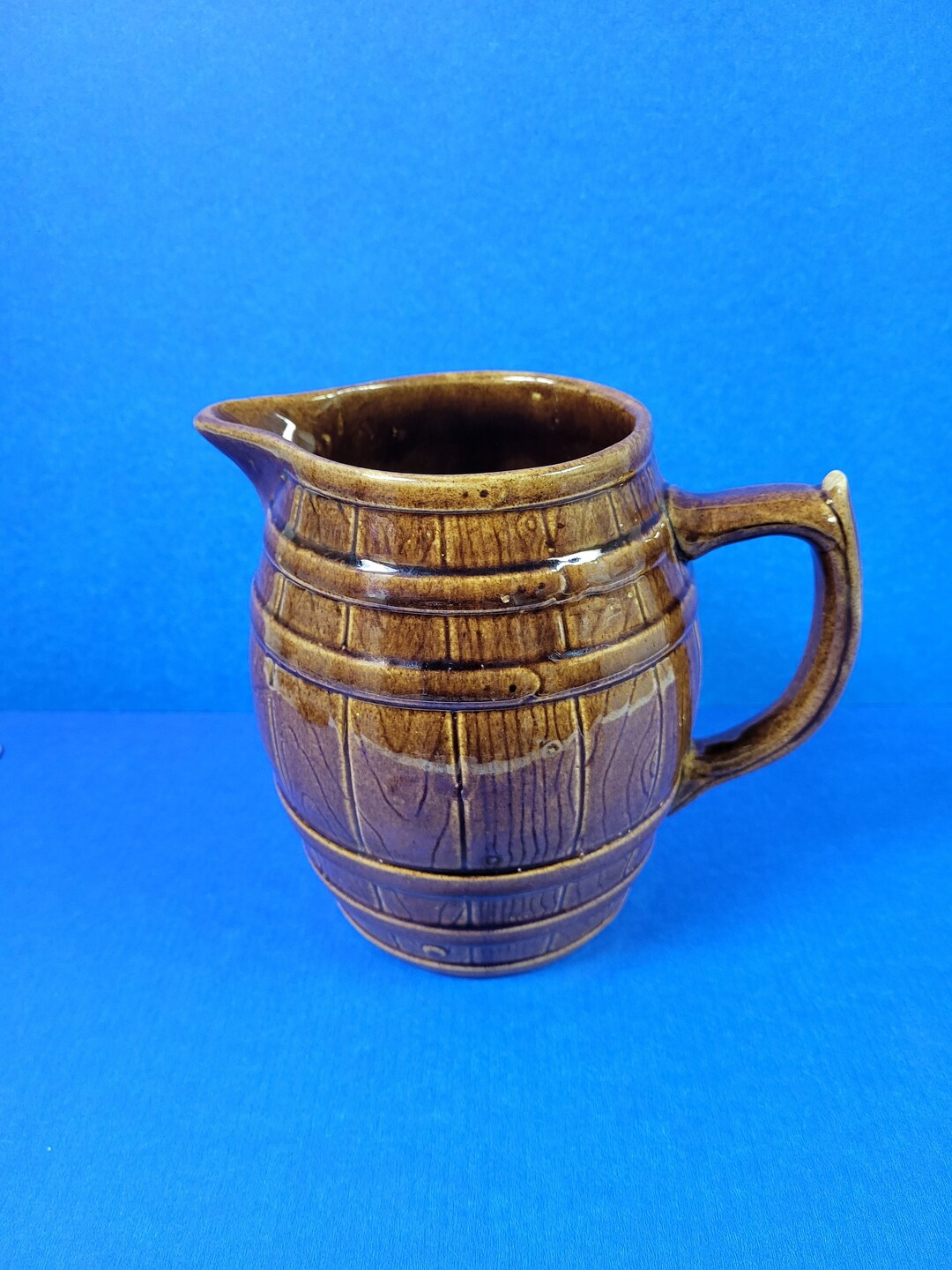 Alberta Potteries Ltd. Barrel Pitcher - Etsy