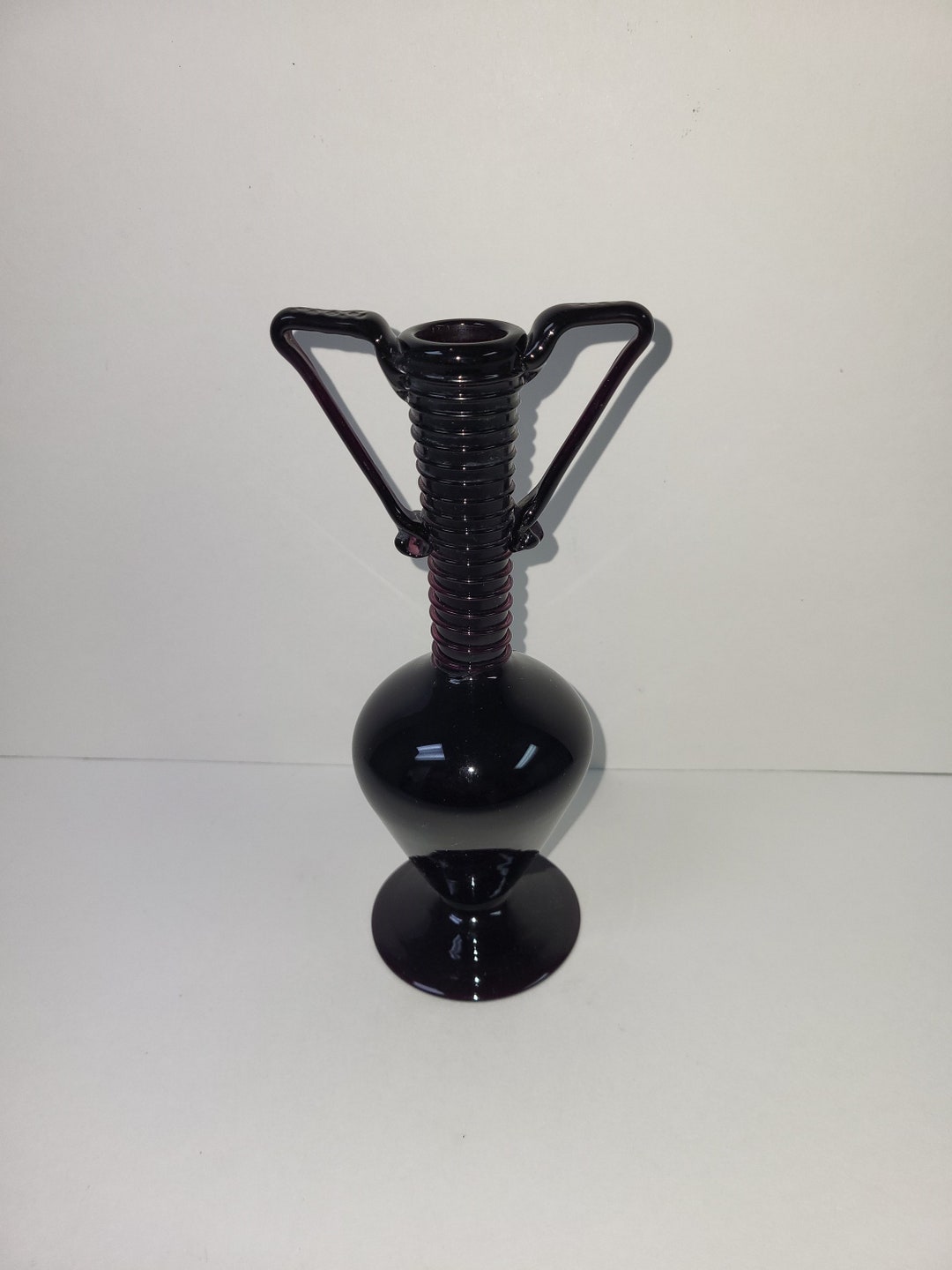 Altaglass Deep Amethyst Venetian Vase - Etsy