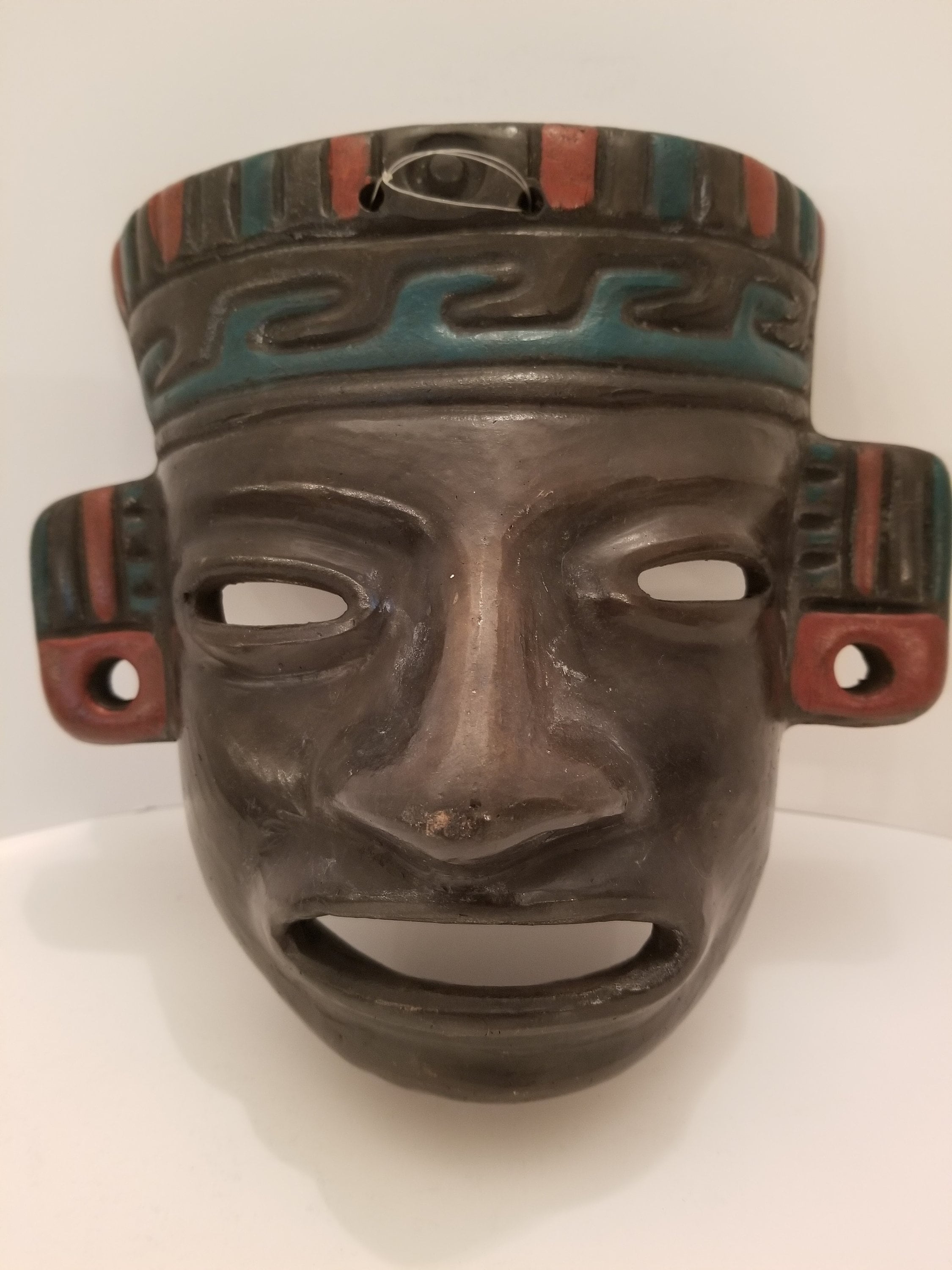 Vintage Aztec Oaxaca Black Clay Mask - Etsy Australia