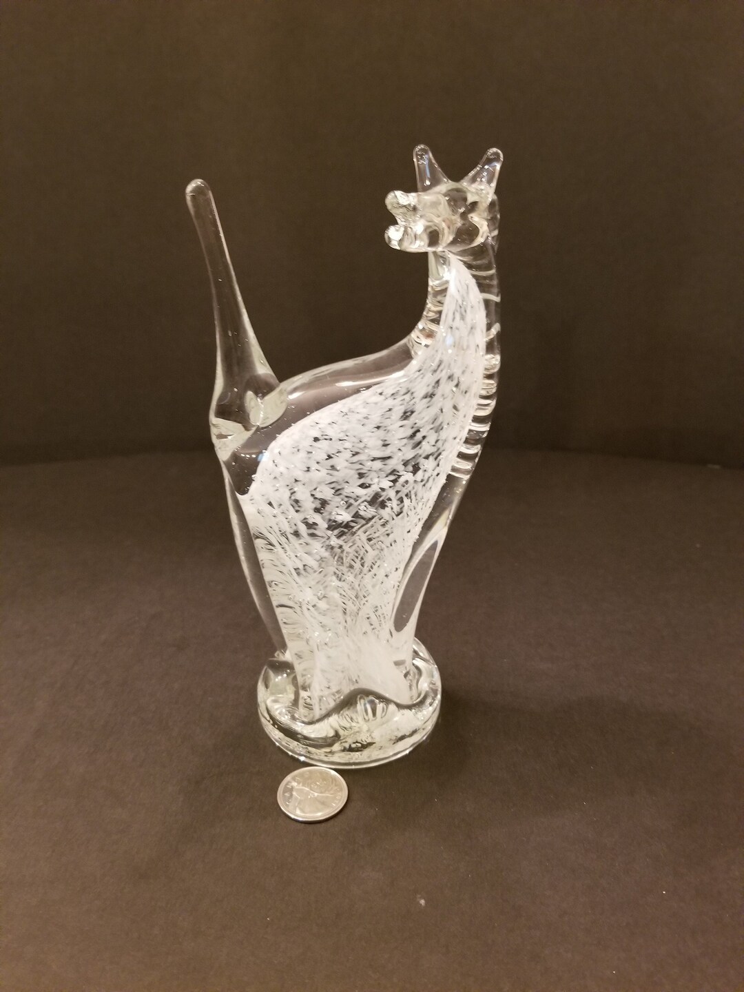 Altaglass Solid Glass Horse - Etsy