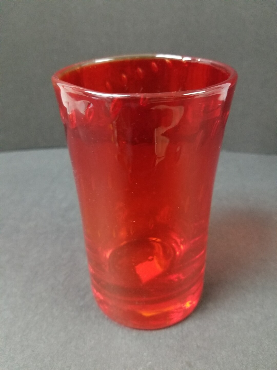 Altaglass Amberina Drinking Glass - Etsy