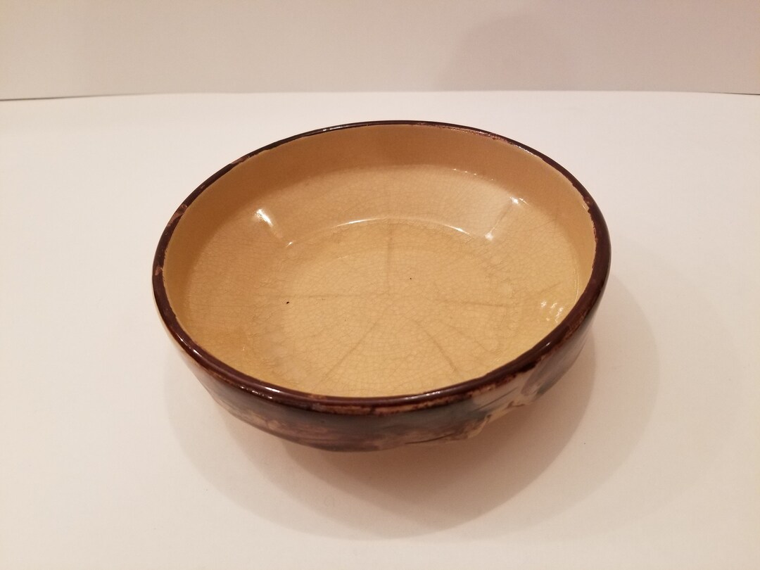 Medalta Birch Bark Ceramic Bowl* - Etsy