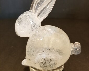 Altaglass Rabbit Glass Art Art & Collectibles etna.com.pe