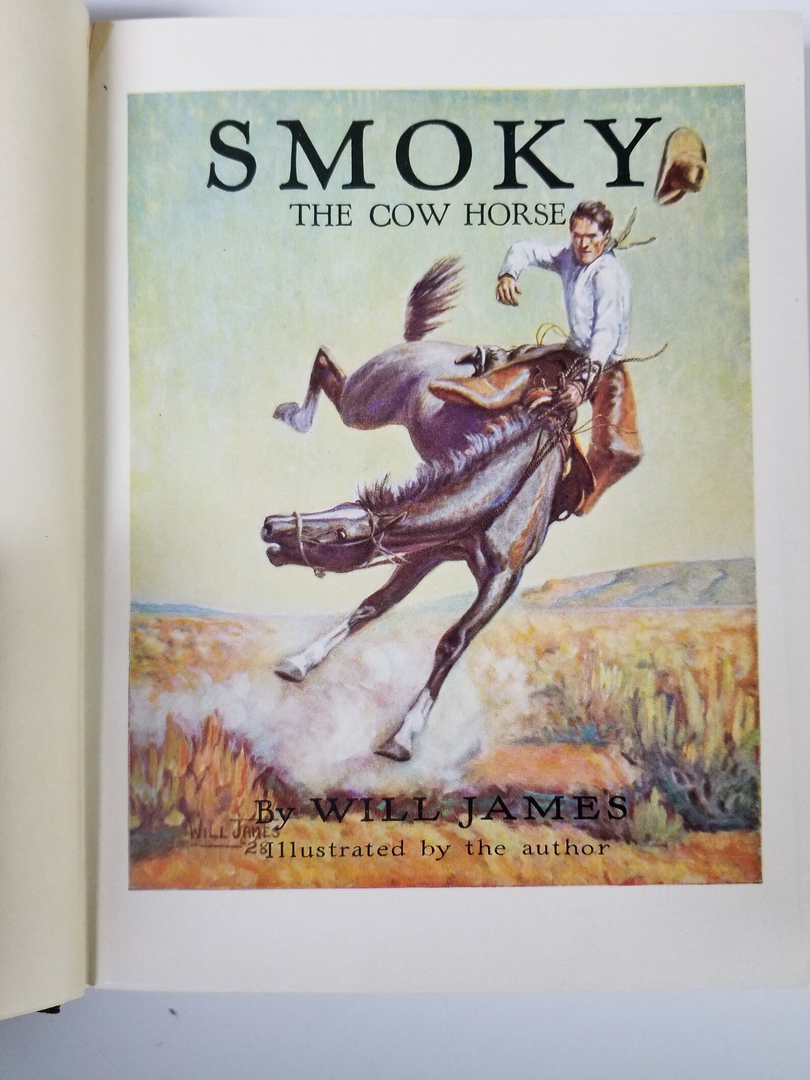 Smokey the Cow Horse by Will James Signed Illustrated Classics Edition ...