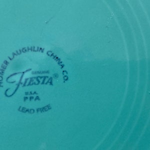 Genuine FIESTA Ware HLC 4 Piece Starter Set - 3x 10 5/8" Plates - 8 1/2 ...
