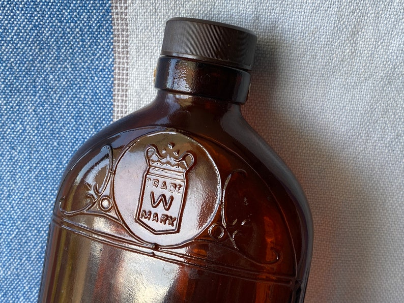 Trade W Mark Whiskey Bottle Vtg. 1940s Very Ornate | Etsy