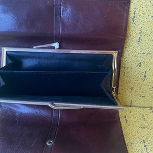 TILLEY Twin Canada Oxblood / Burgundy Calf Leather Woman's Long ...