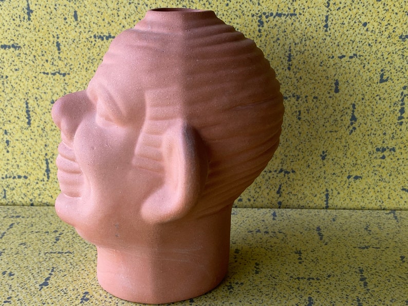 Chia Head / Chia Pet Sprouter Smiling Jim Style Mcmaster - Etsy