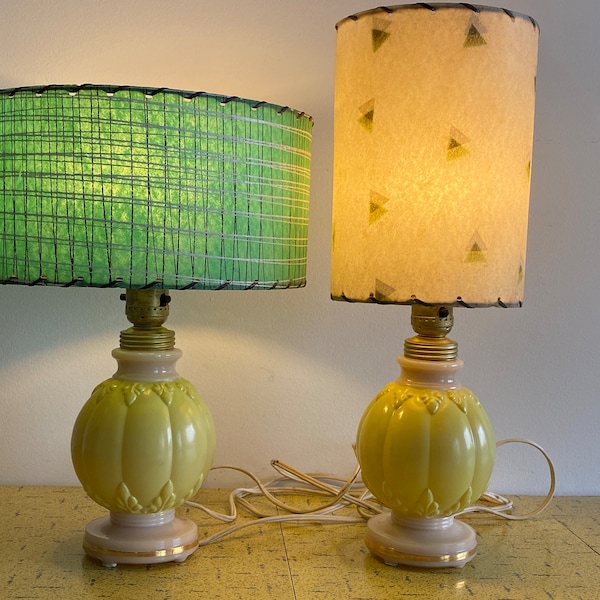 Chartreuse Lamp - Etsy