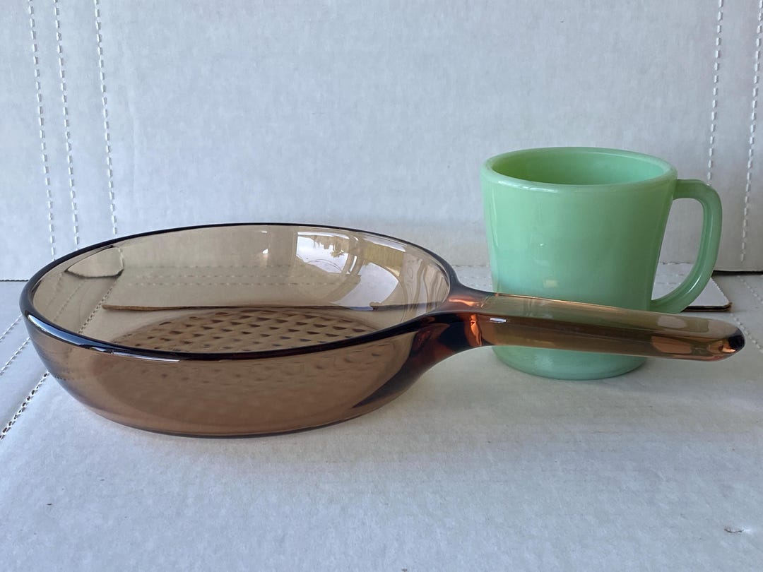 Vision Ware 7 1/4" Skillet - Corning Ware - Fireside Brown / Amber ...