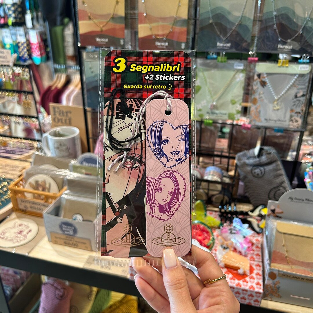 Set of 3 Nana Inspired Bookmarks and 2 Random Stickers on the Back ...