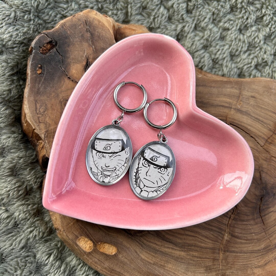 Naruto Manga Earring Can Be Purchased as a Pair or Individually so You ...