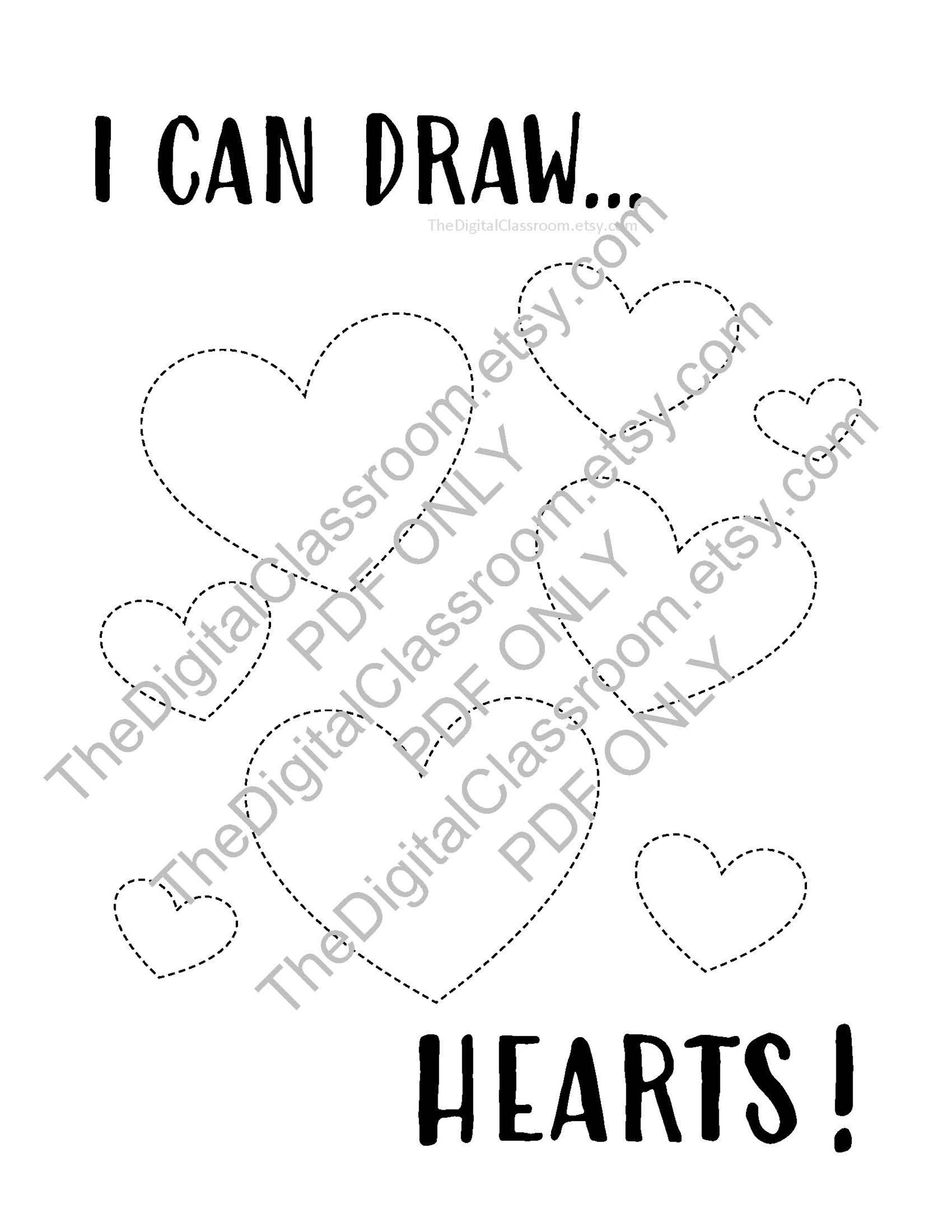 I Can Draw Shapes Bundle 1 Tracing & Coloring Pages Preschool Early ...