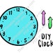 DIY Clock Printable - Etsy