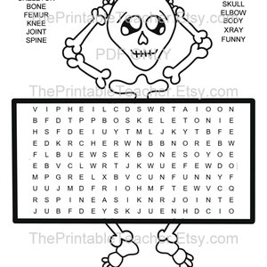 Halloween Word Searches Grades K-4 - Etsy