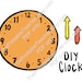 DIY Clock Printable - Etsy