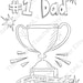 Father's Day Coloring and Activity Page Printables - Etsy