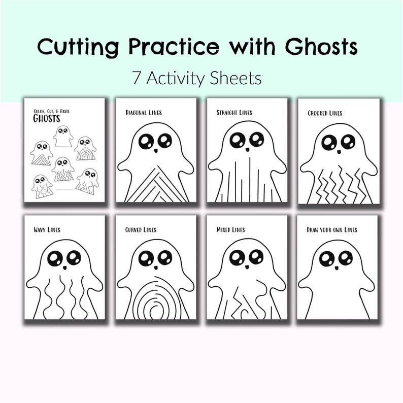 Halloween Activity Pack Printable Bundle for Kids - Etsy