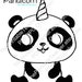 Animalcorn Coloring Pages - Etsy