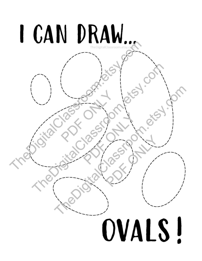 I Can Draw Shapes! Bundle #2 Tracing & Coloring Pages Preschool Early ...