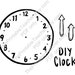 DIY Clock Printable - Etsy