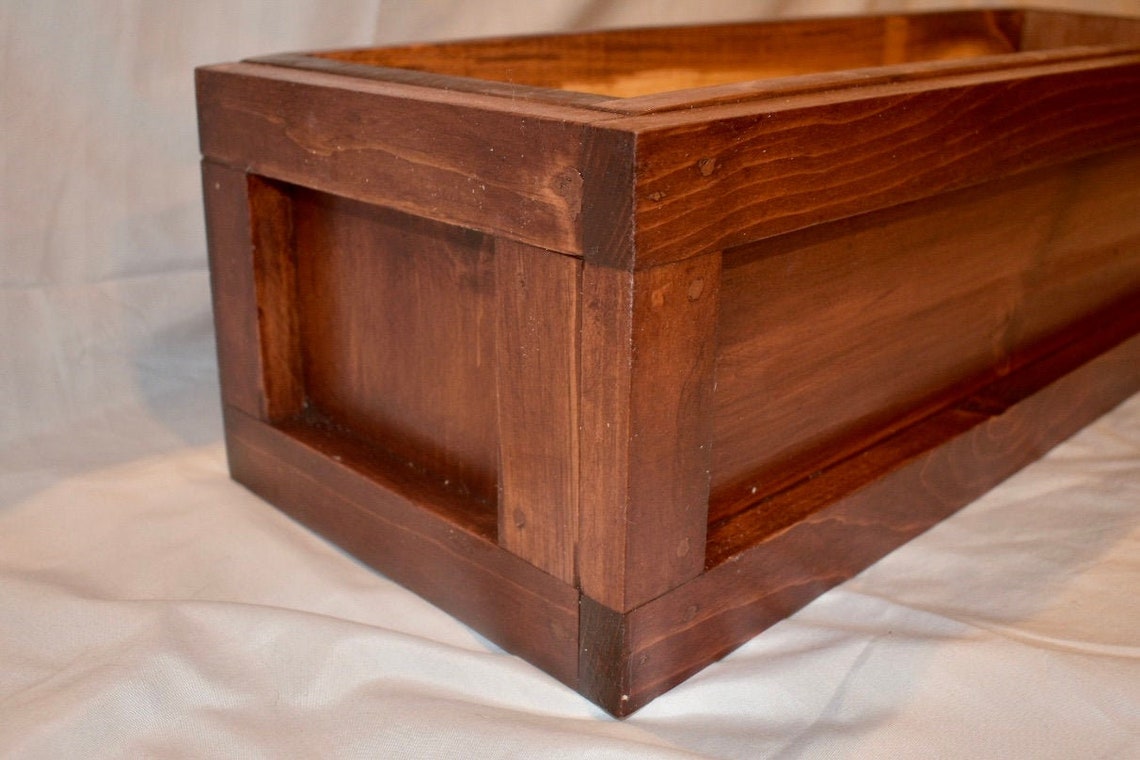 Custom Wood Window Box Planter Box Ledge Planter Wood | Etsy