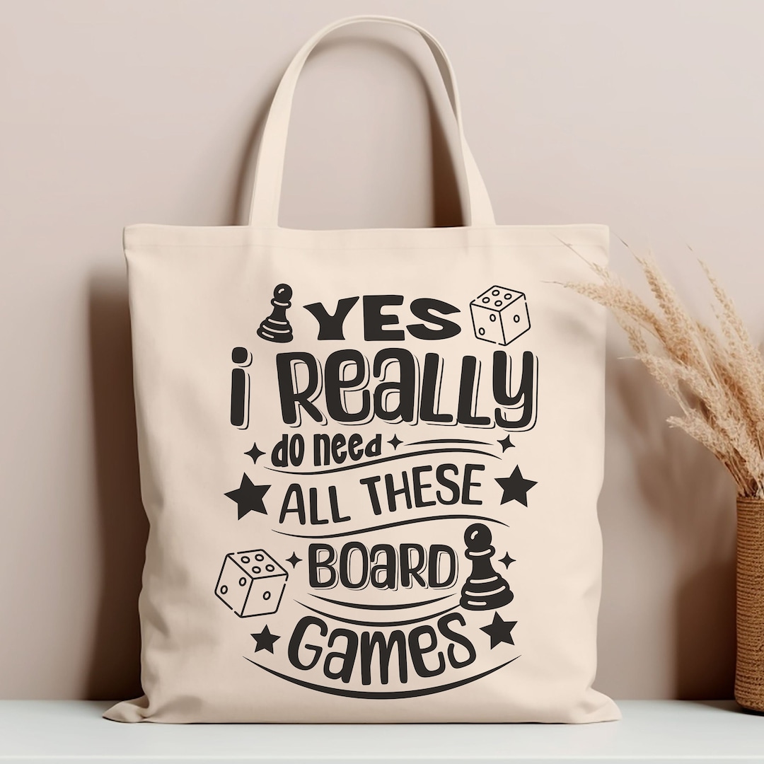 Funny Board Gaming Tote Bag, Family Game Night, Board Gaming, Board ...