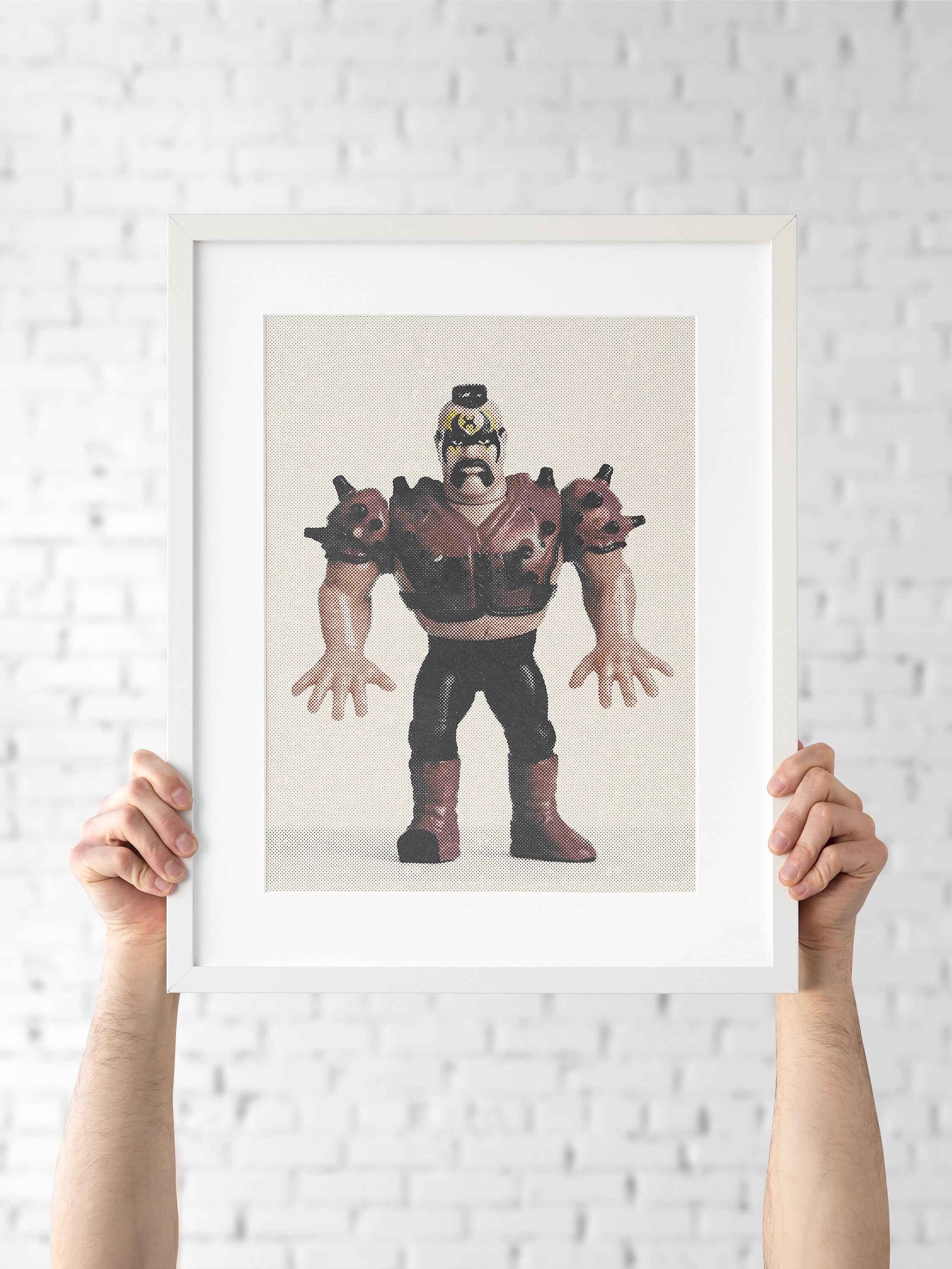The Legion of Doom Animal Digital Wall Art, WWF Wrestling, Road ...