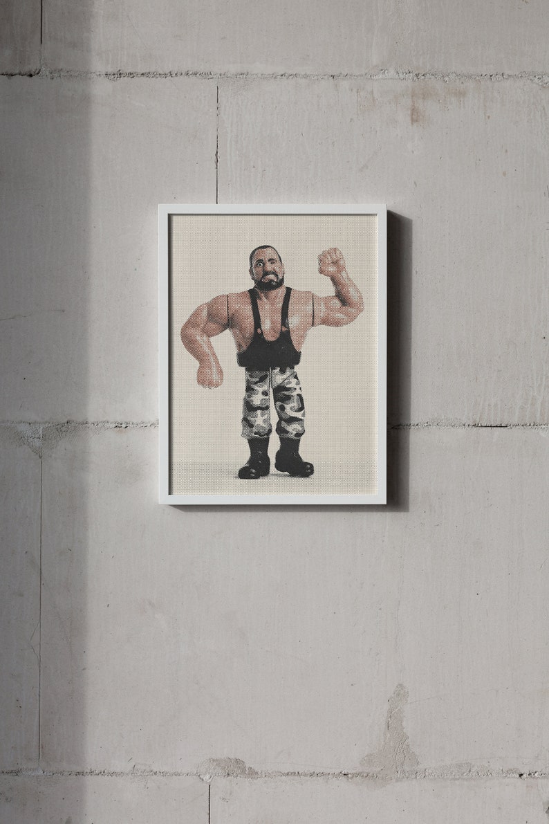 The Bushwhackers Digital Wall Art Bushwhacker Butch WWF - Etsy