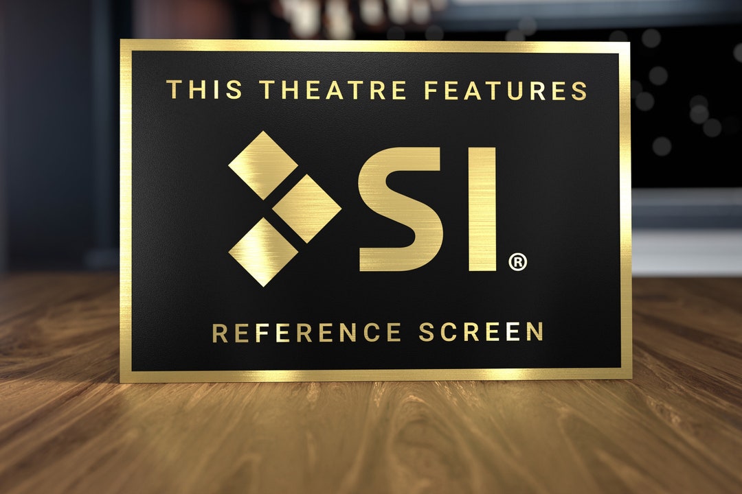 Si Screen Home Theater Sign - Etsy